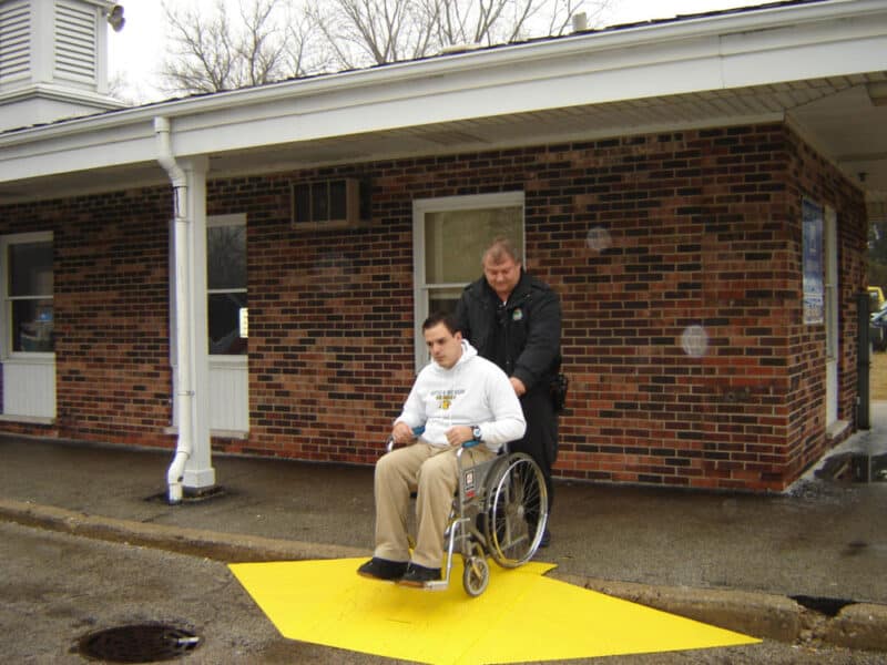 Built-Up Curb Ramps - Affordable, ADA Compliant | Handi-Ramp