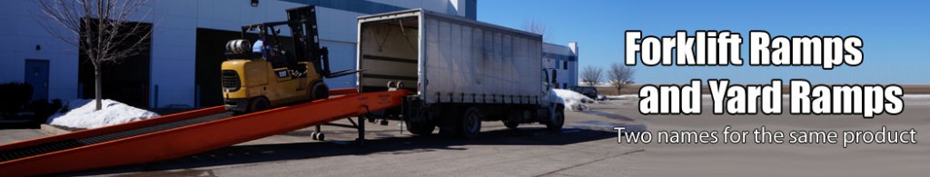 Forklift Ramps and Yard Ramps - HandiRamp