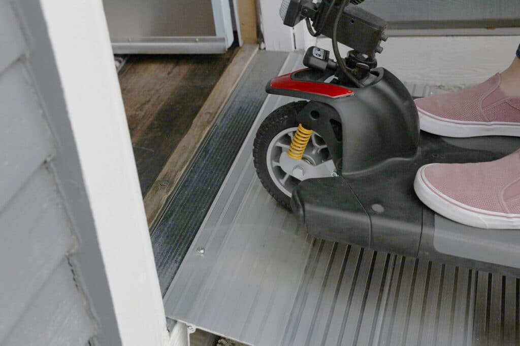 EZ Access Transitions Modular Entry Ramp | Handi-Ramp