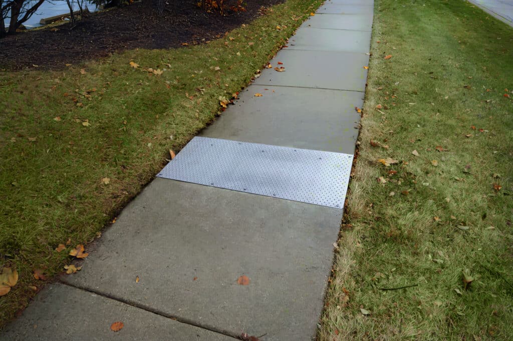 Handi-Ramp® Aluminum Sidewalk Repair Kits - HandiRamp