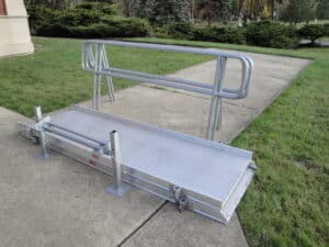 Portable Ramp with Handrails | 12 to 20-Foot Wheelchair Ramp