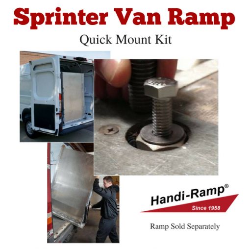 Commercial Van Ramp Quick Mount Kit - HandiRamp