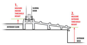 Select the Best Threshold Ramp for Your Sliding Glass Door