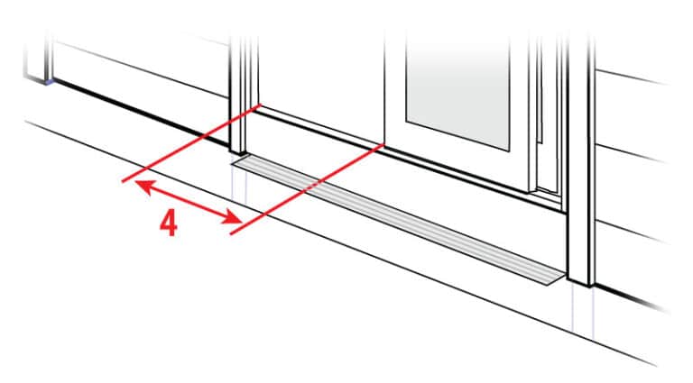 Select the Best Threshold Ramp for Your Sliding Glass Door