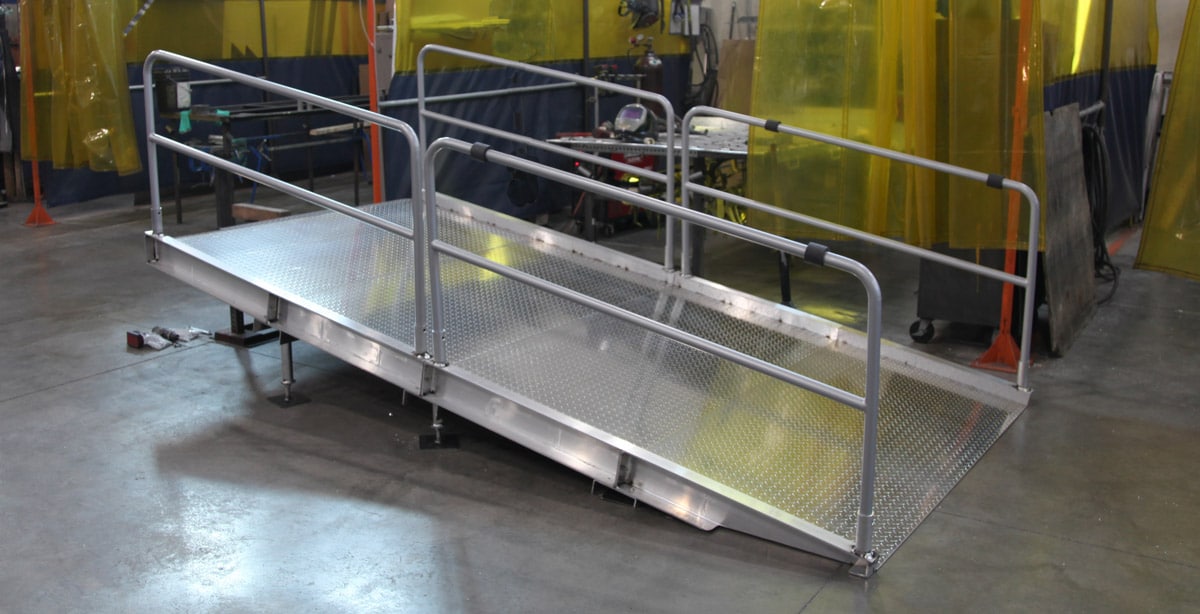 Lightweight Material Handling Ramp - HandiRamp