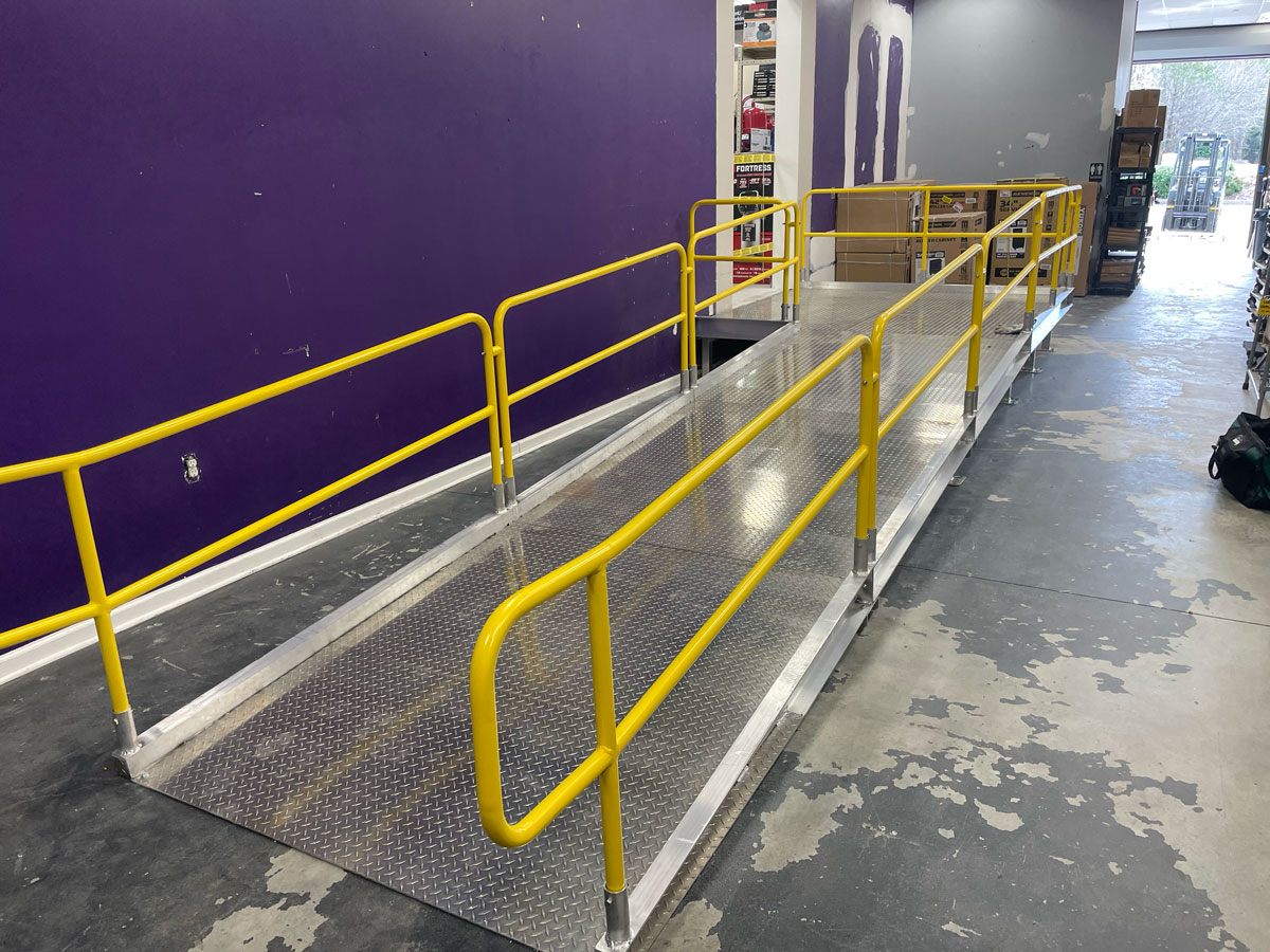 Lightweight Material Handling Ramp - HandiRamp