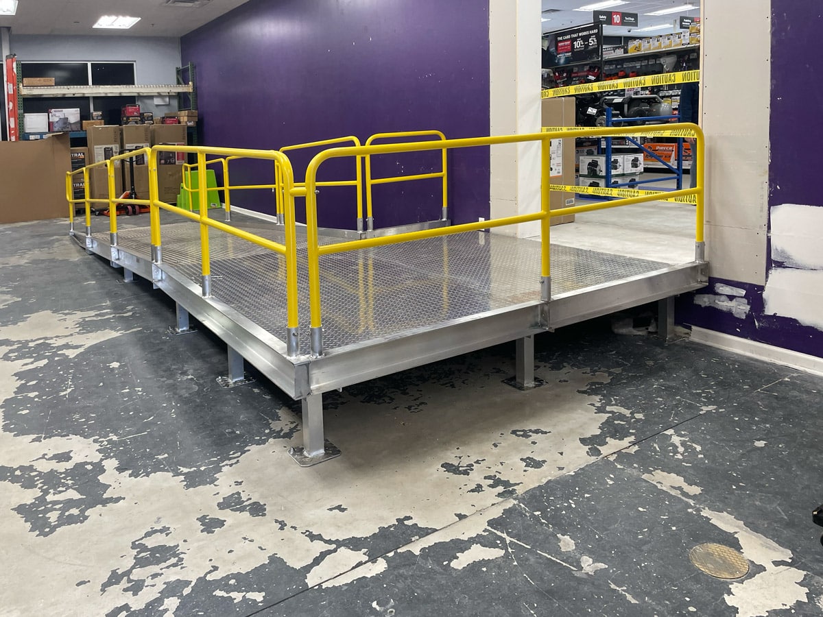 Lightweight Material Handling Ramp - HandiRamp