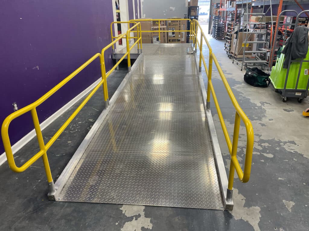 Lightweight Material Handling Ramp - HandiRamp