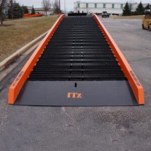 ITZ Mobile Steel Yard Ramp - 36 Feet Long, 20,000 lb Capacity - HandiRamp