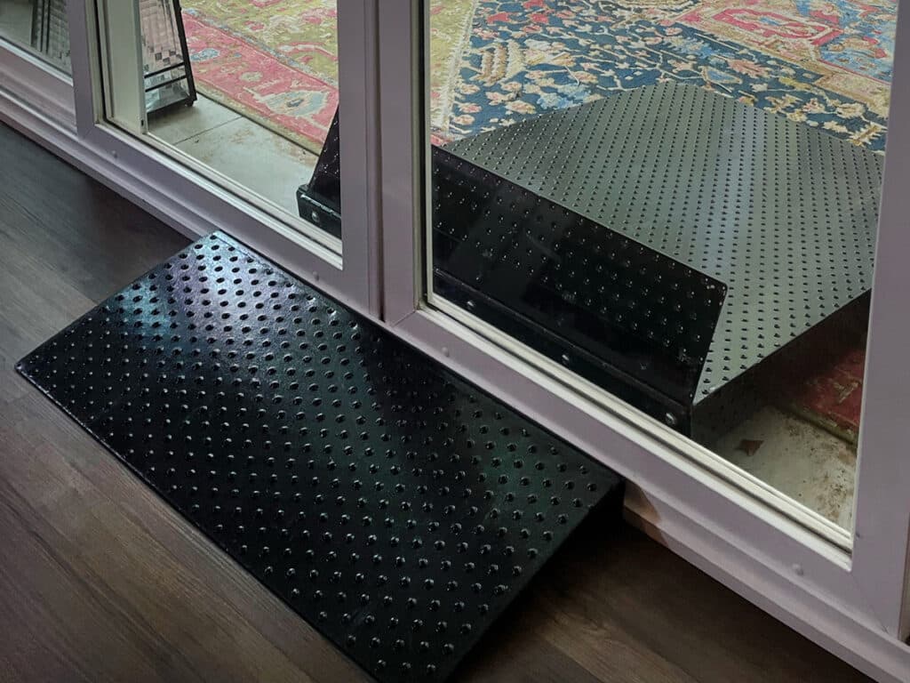 Sliding Door Threshold Ramp - HandiRamp
