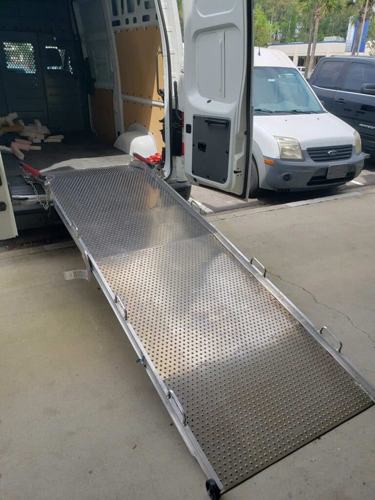 Cargo Van Ramp - 10.5' Long Bi-Fold - HandiRamp
