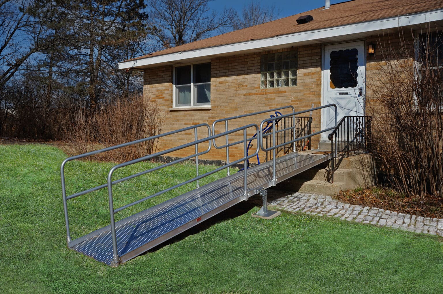 Portable Ramp with Handrails | 12 to 20-Foot Wheelchair Ramp